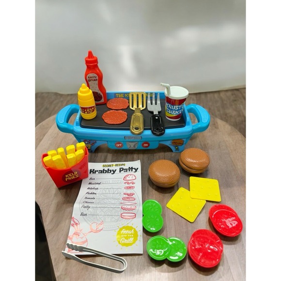 Nickelodeon | Toys | Spongebob Squarepants Krusty Krab Grill Set Sizzle ...